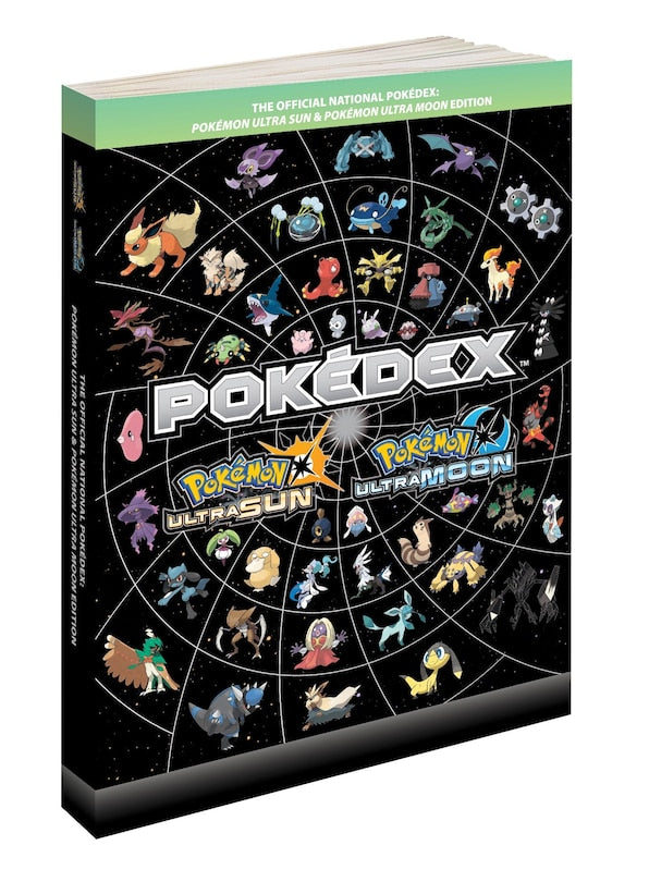 Pokemon Ultra Sun & Ultra Moon Pokedex With Poster Hint Guide Used ...