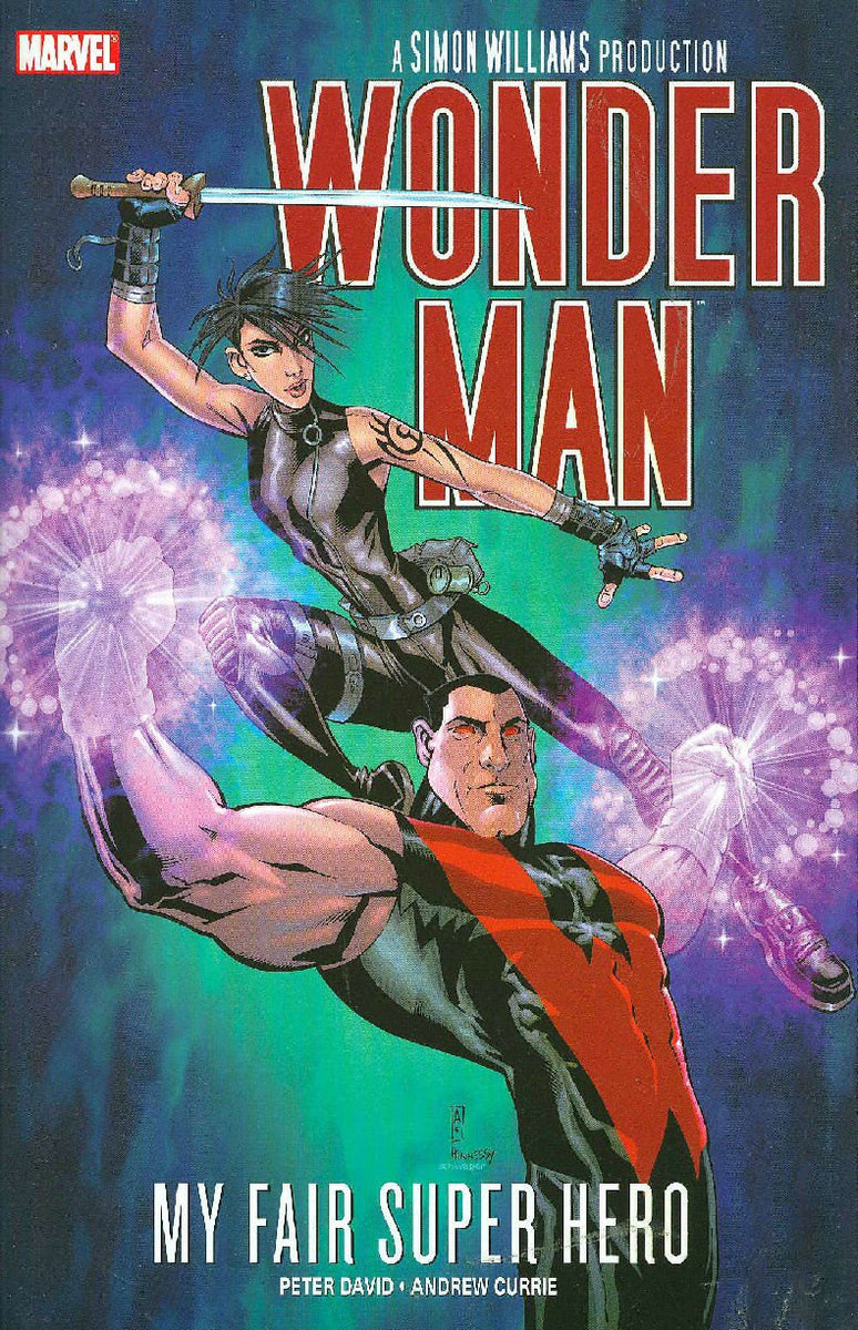 Wonder Man My Fair Super Hero Trade Paper Back Used – Iceman Video Games