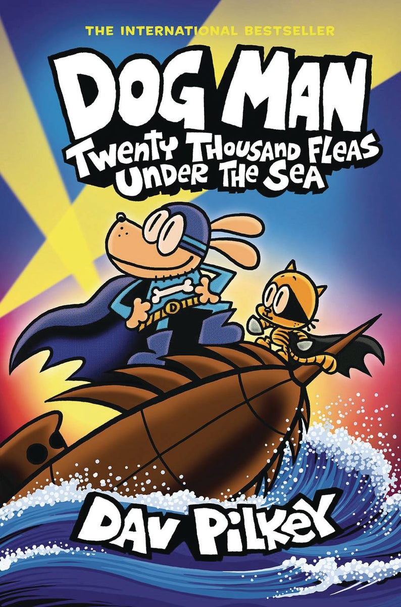 Dog Man Vol 11 Twenty Thousand Fleas Under the Sea Hardcover Graphic N ...