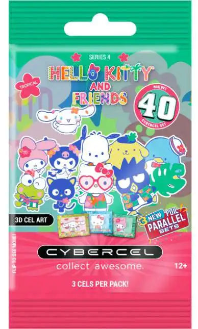 Cybercel Hello Kitty Tropical Series Cards New – Iceman Video Games