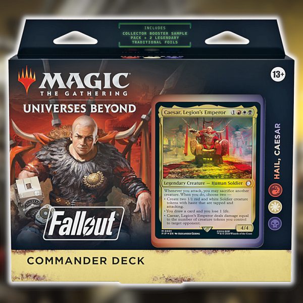 Magic Commander Deck Fallout Hail, Caesar – Iceman Video Games
