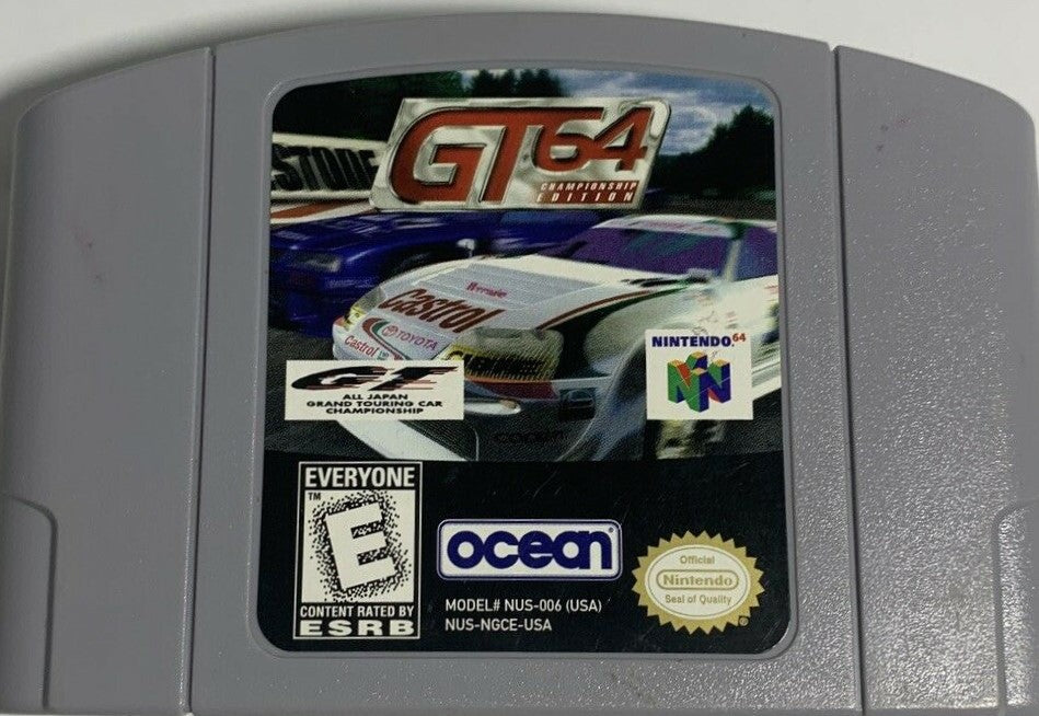 GT 64 N64 Used Cartridge Only – Iceman Video Games
