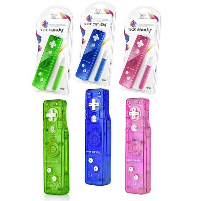 Wii Controller Wiimote Rock Candy Blue New – Iceman Video Games