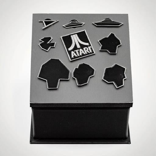 Asteroids Arcade Pin Badge Set – Iceman Video Games