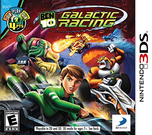 Ben 10 Galactic Racing 3DS Used – Iceman Video Games