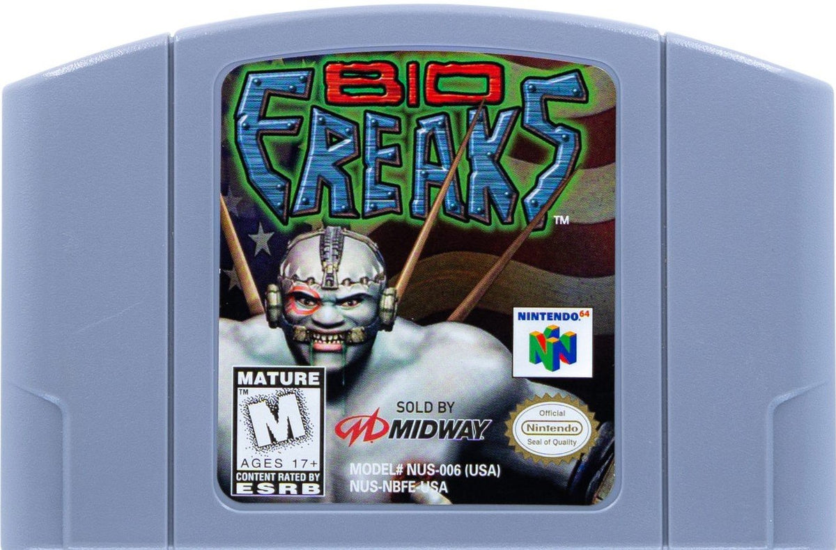 Bio Freaks N64 Used Cartridge Only – Iceman Video Games
