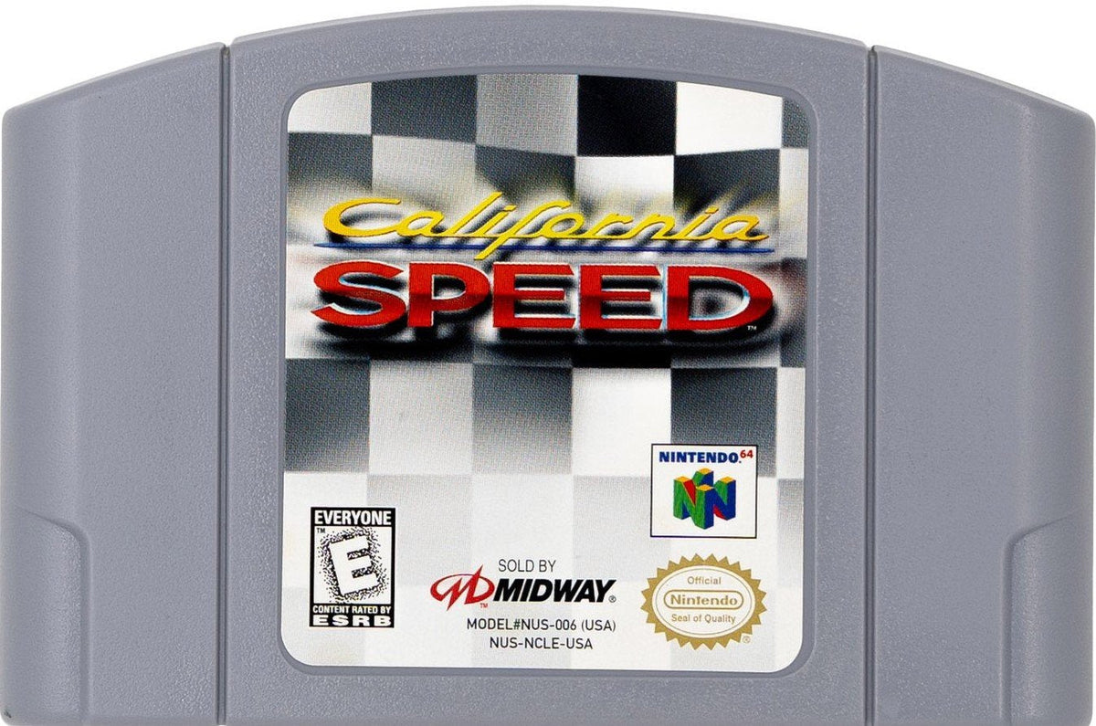 California Speed N64 Used Cartridge Only – Iceman Video Games
