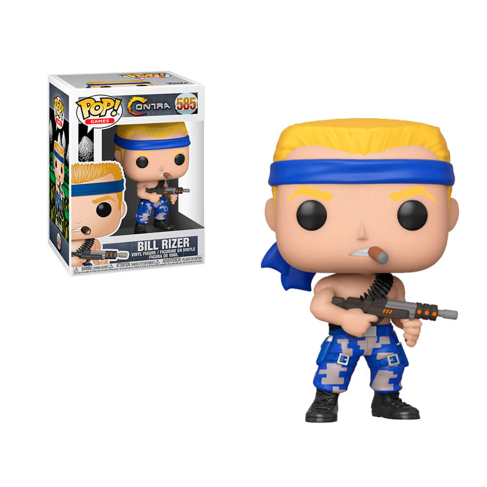 Funko Pop Games Contra Bill Rizer New – Iceman Video Games