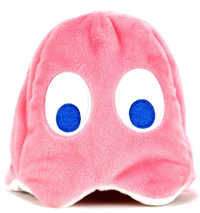 Pac Man Pink Ghost Plush (Pinky) Reversible Plush New – Iceman Video Games