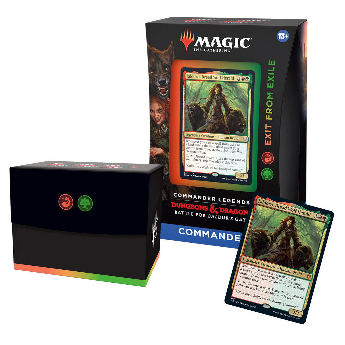 Magic Dungeons & Dragons Battle For Baldurs Gate Exit From Exile Comma ...