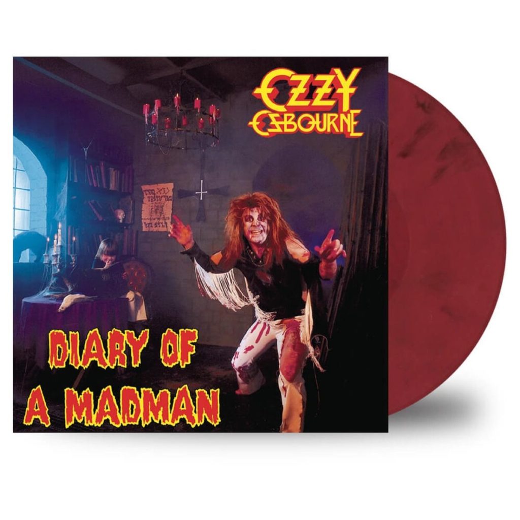 Ozzy Osbourne - Diary Of A Madman (Red & Black Swirl) Vinyl New ...