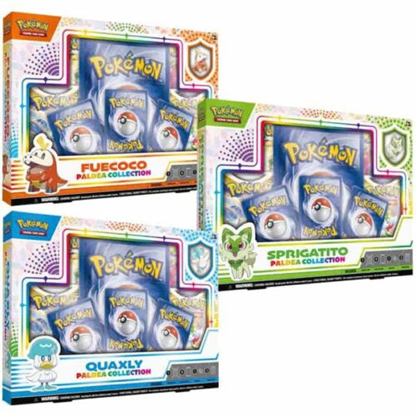 Pokemon Paldea Collection Box – Iceman Video Games