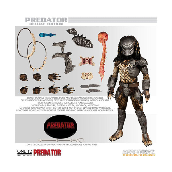 Predator Deluxe Edition Mezco ONE:12 Figure New – Iceman Video Games